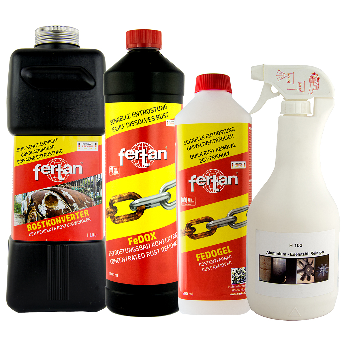 FERTAN Rust Removal Products - The best derusting products